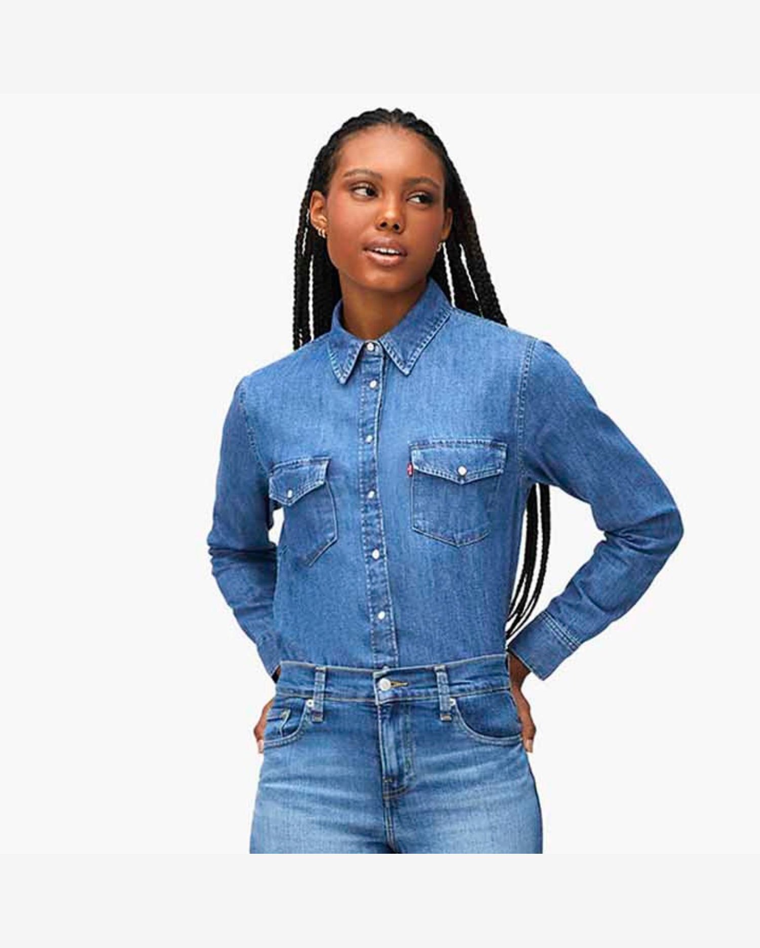 Riachuelo | Camisa jeans levi’s essential western