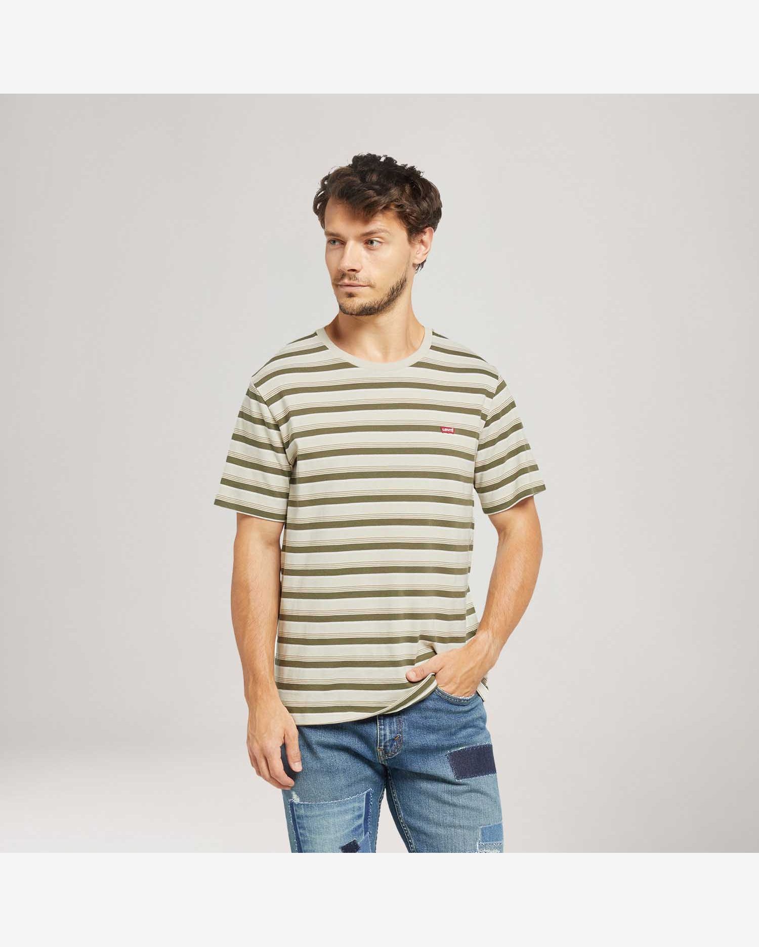 Riachuelo | Camiseta Levi's® Original Housemark Off White Manga Curta