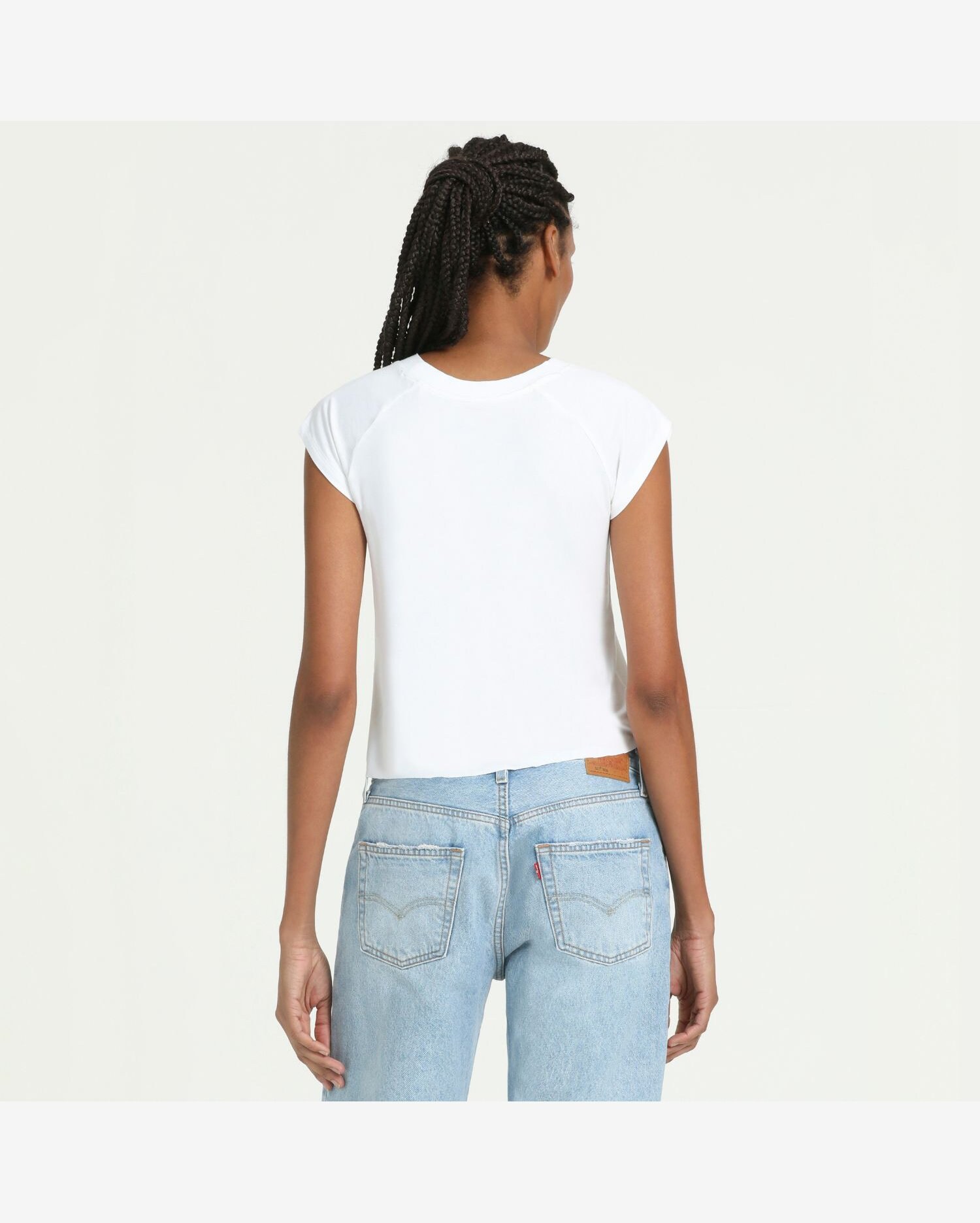 Riachuelo | Blusa Levi's Anywear Tank Branca Manga Curta