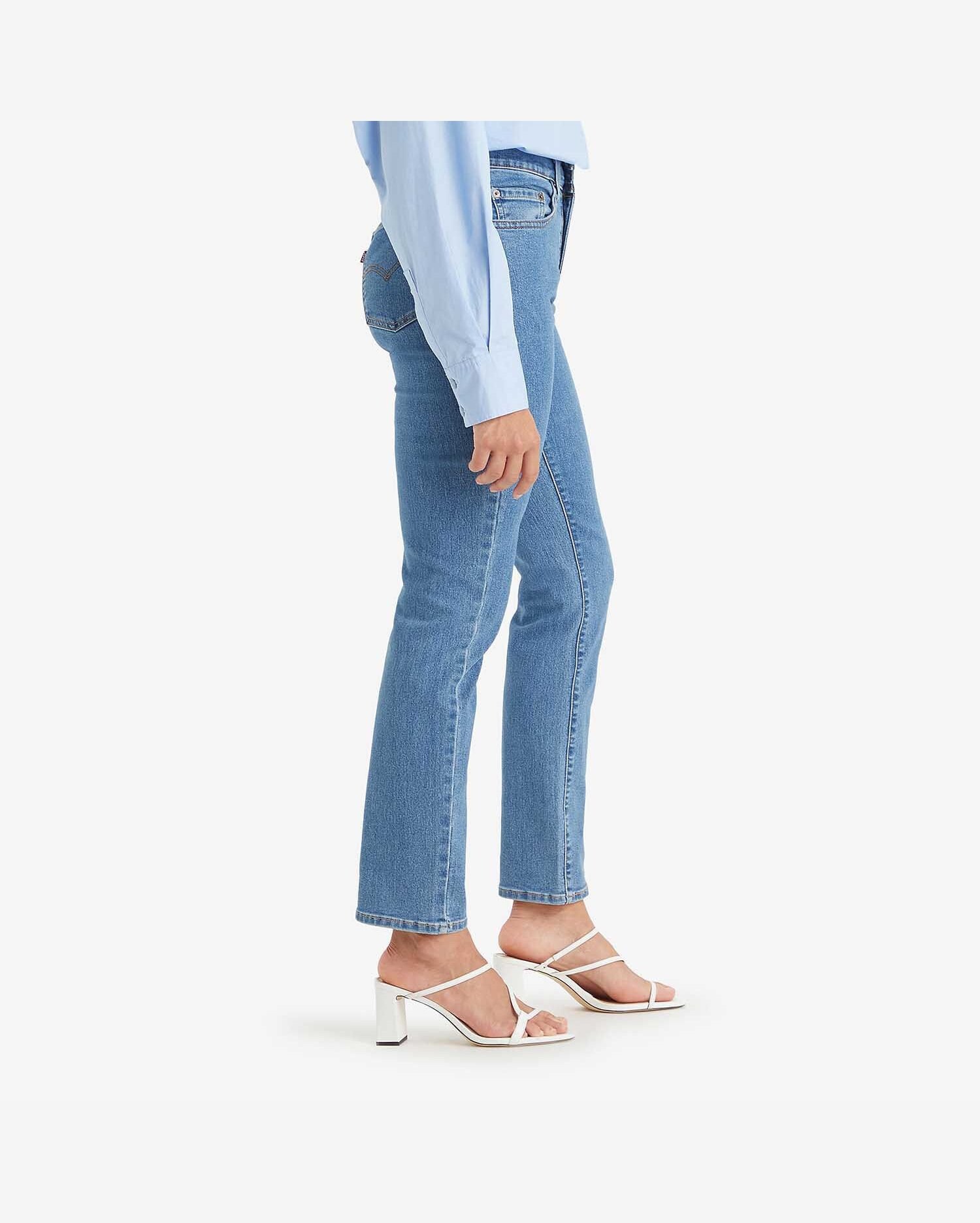 Riachuelo | Calça Jeans Levi's 724 High Rise Straight Lavagem Média