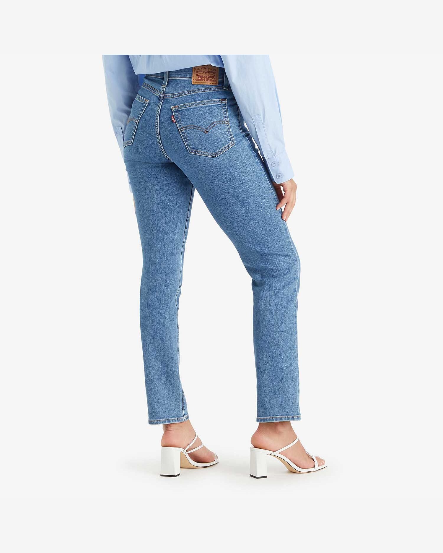 Riachuelo | Calça Jeans Levi's 724 High Rise Straight Lavagem Média