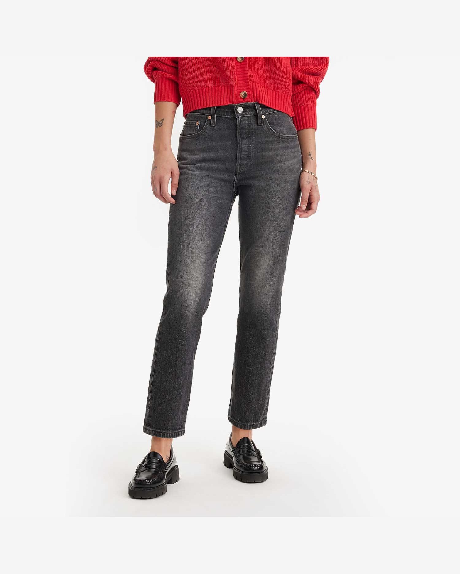 Riachuelo | Calça Jeans Levi's 501 Crop Preta