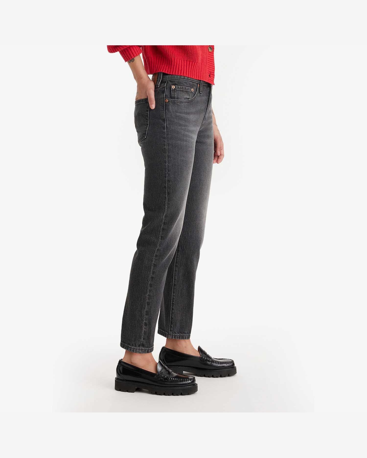 Riachuelo | Calça Jeans Levi's 501 Crop Preta