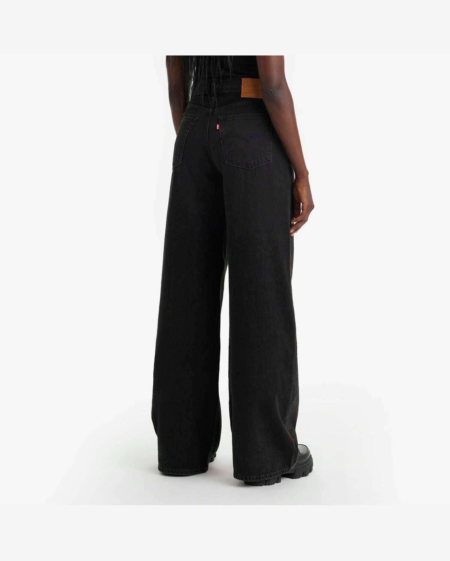 Riachuelo | Calça Jeans Levi's Baggy Dad Wide Leg Preta