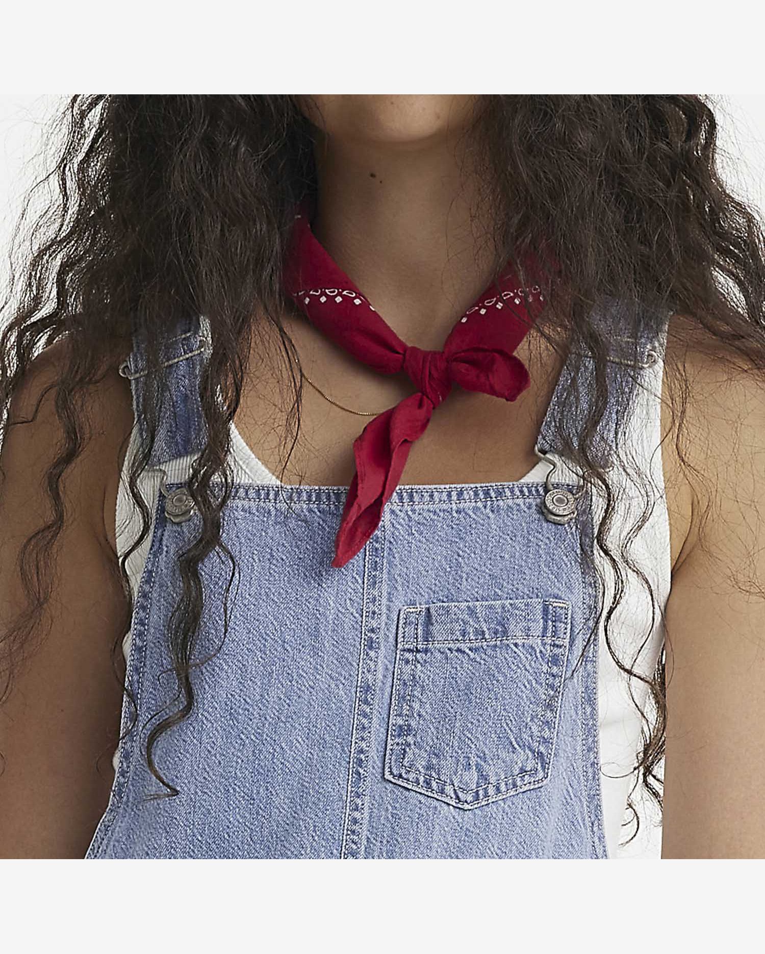 Riachuelo | Macacão Jeans Levi's Tico Jumper Lavagem Média