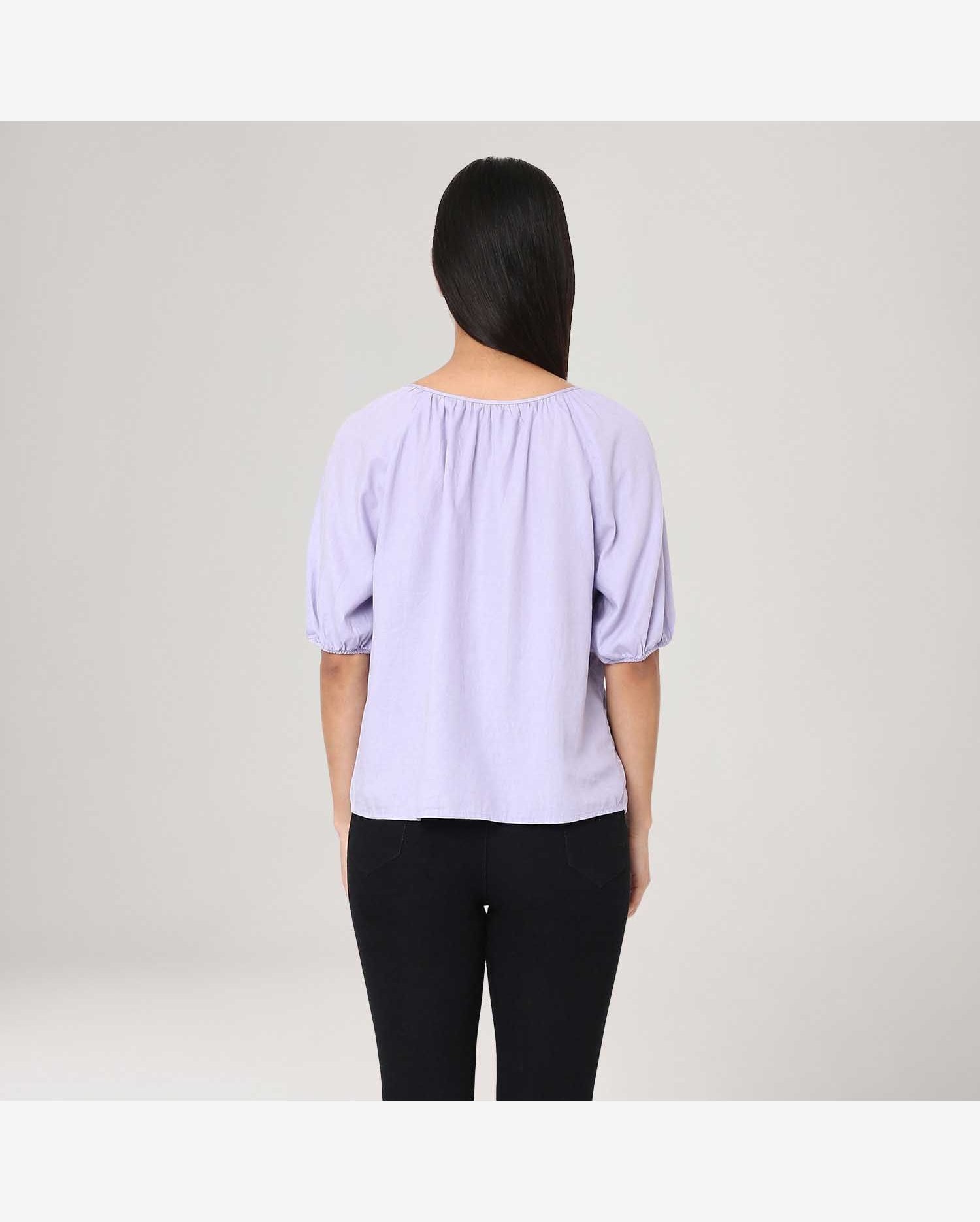 Riachuelo | Blusa Levi's® Leanne Roxa Manga Curta