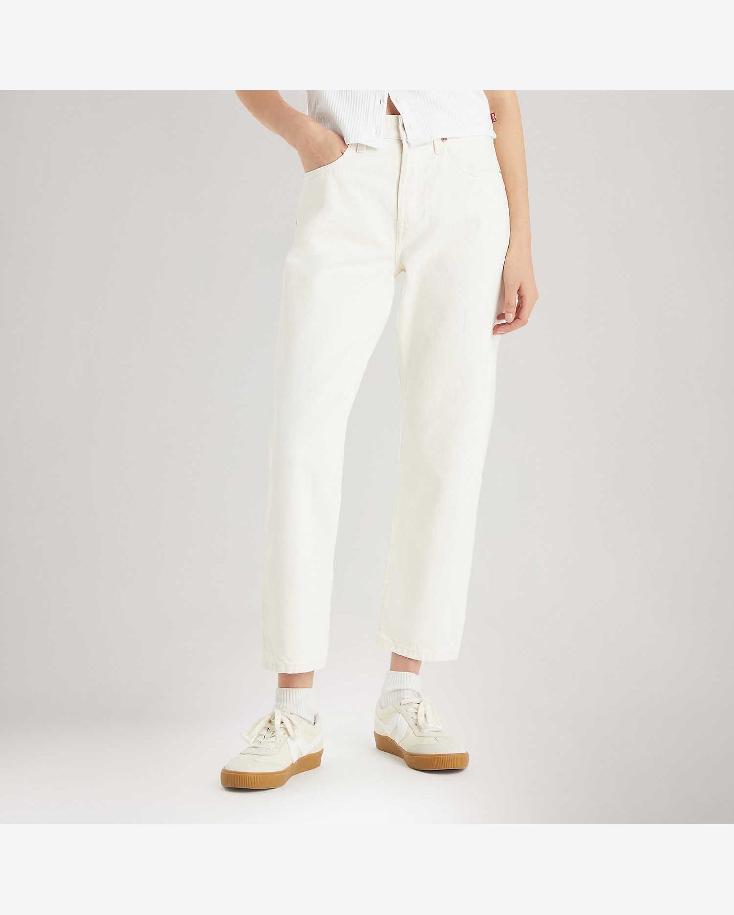 Riachuelo | Calça Jeans Levi's® 501® Crop Branca