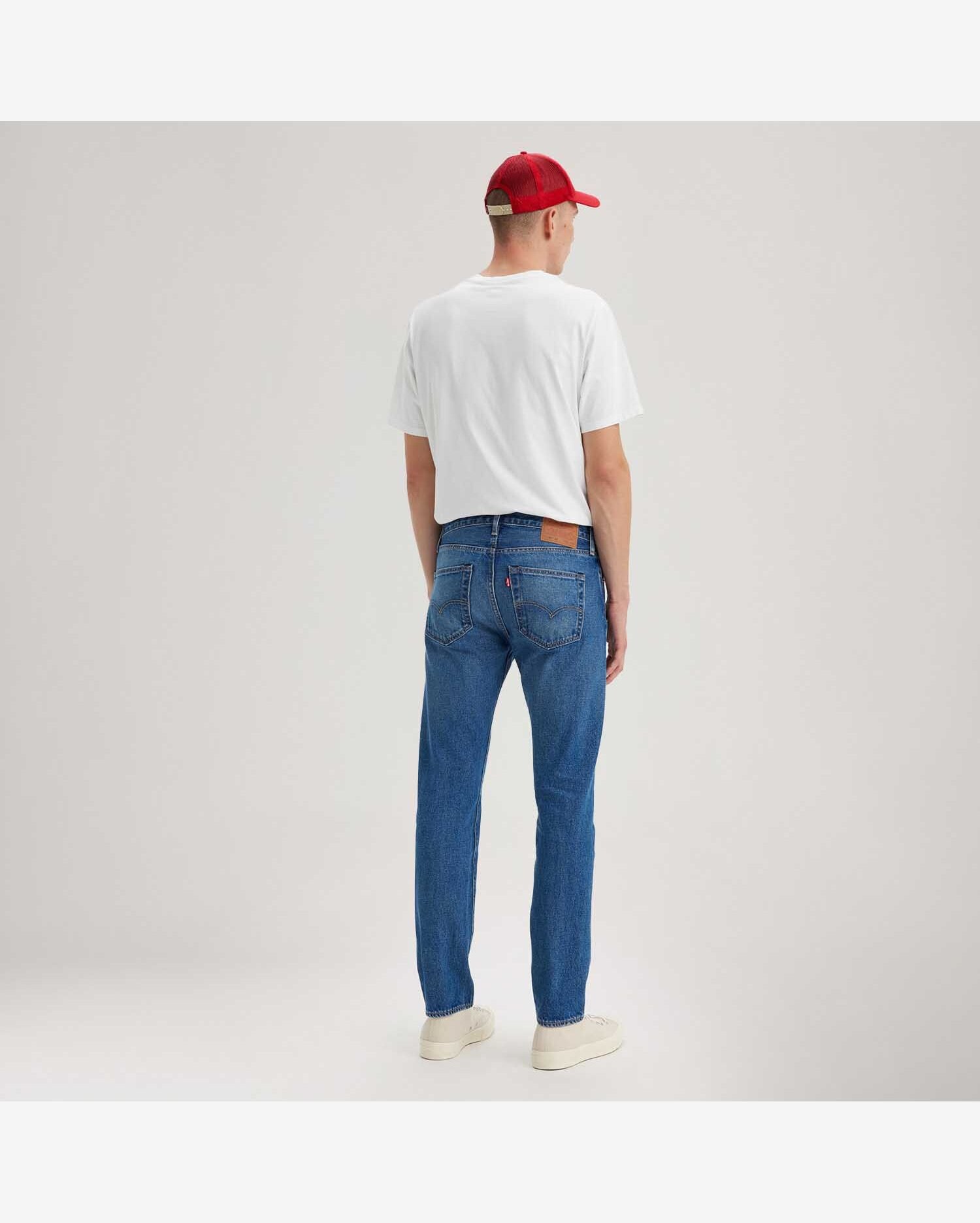 Riachuelo | Calça Jeans Levi's® 501® Slim Taper Lavagem Escura