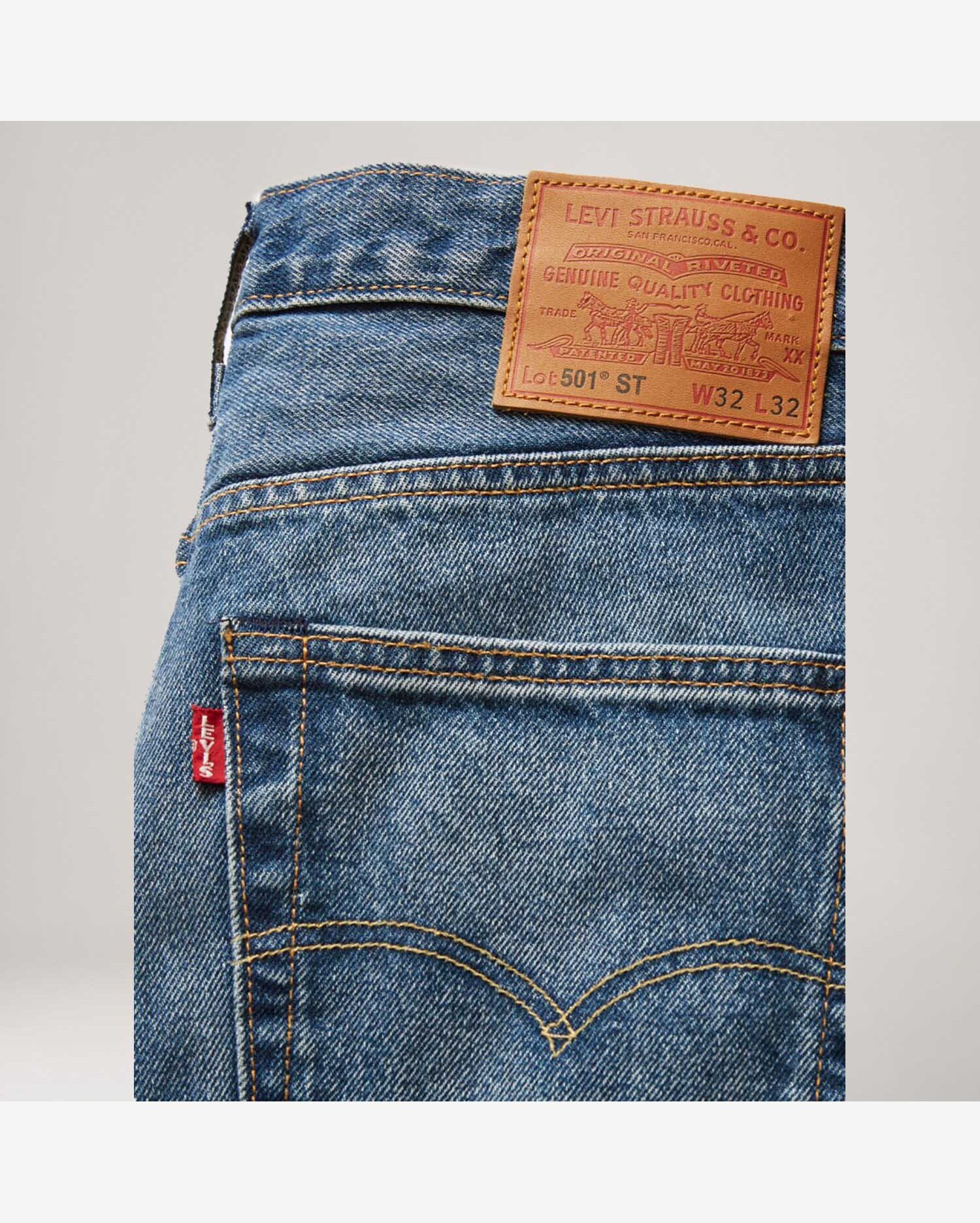 Riachuelo | Calça Jeans Levi's® 501® Slim Taper Lavagem Escura