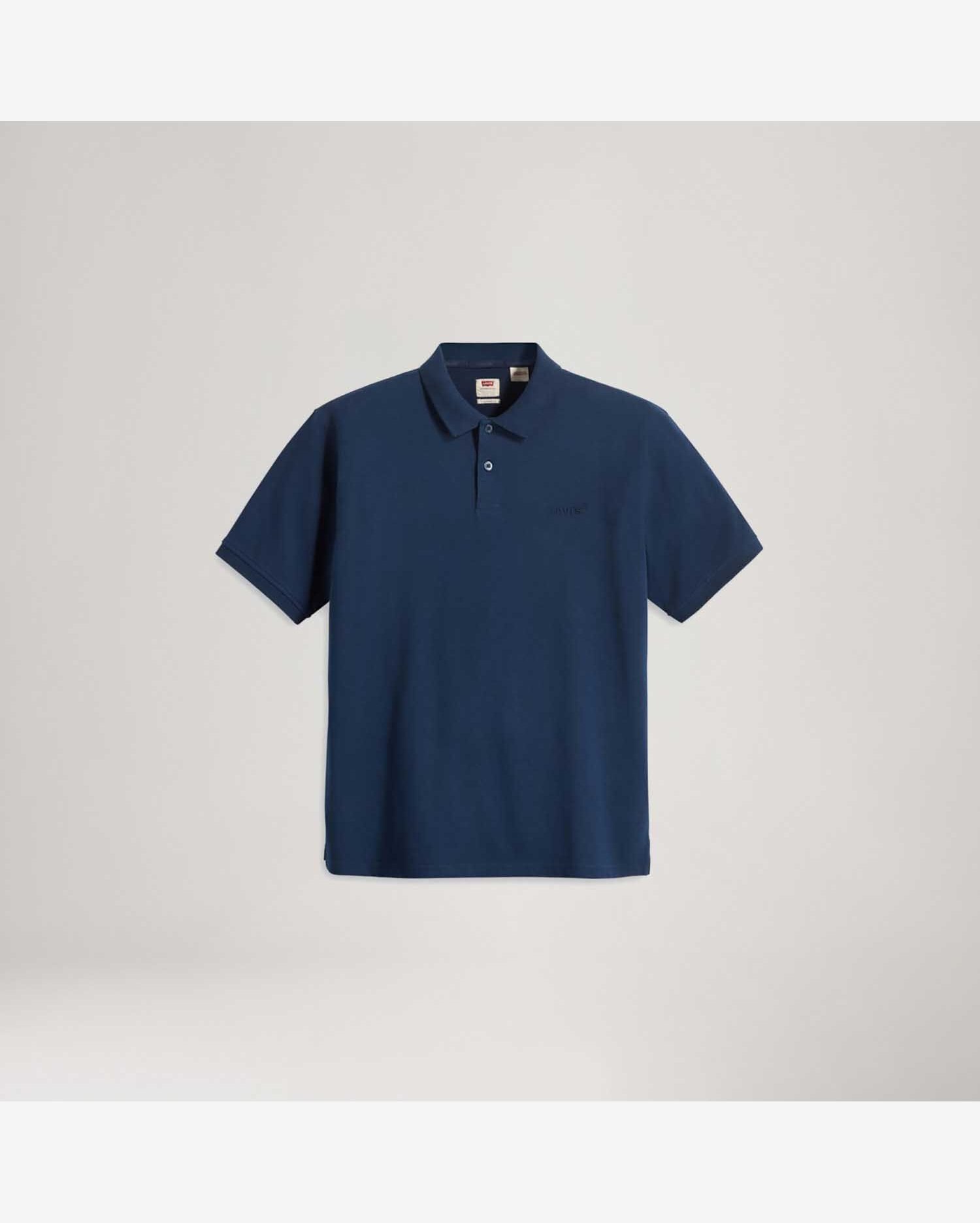 Riachuelo | Camisa Polo Levi's® Authentic Azul Manga Curta