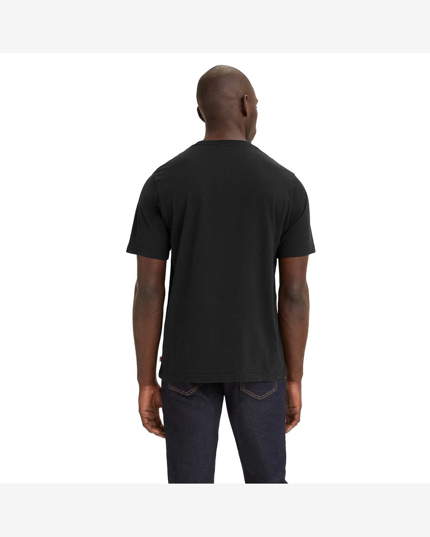 Riachuelo | Camiseta Levi's® Relaxed Fit Preta Manga Curta