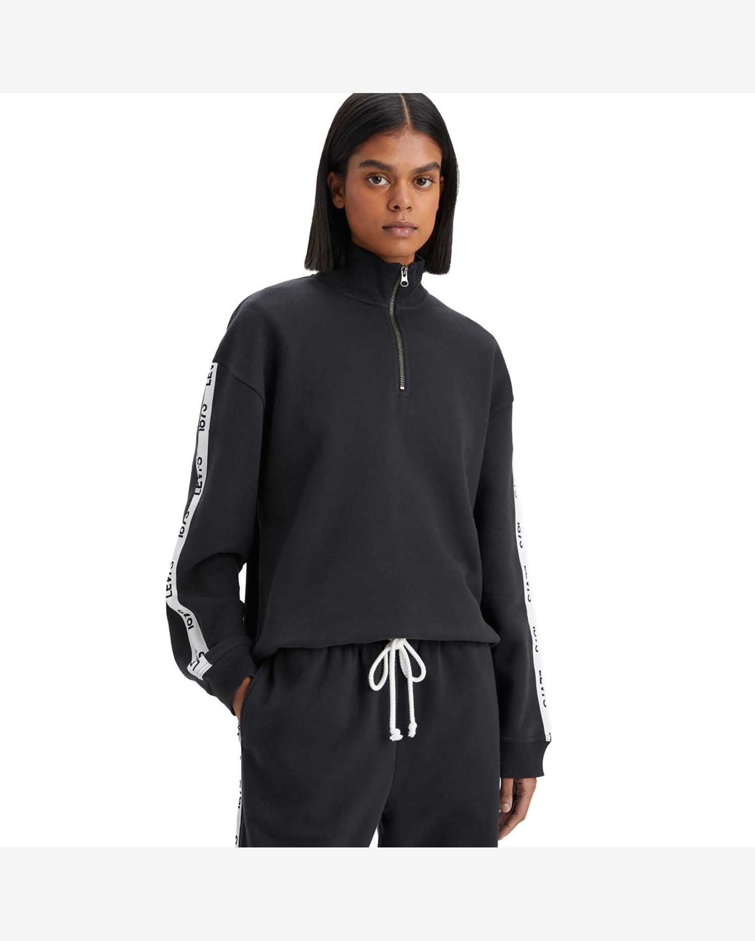 Riachuelo | Moletom Levi’s Graphic Rue 1/4 Zip Crew