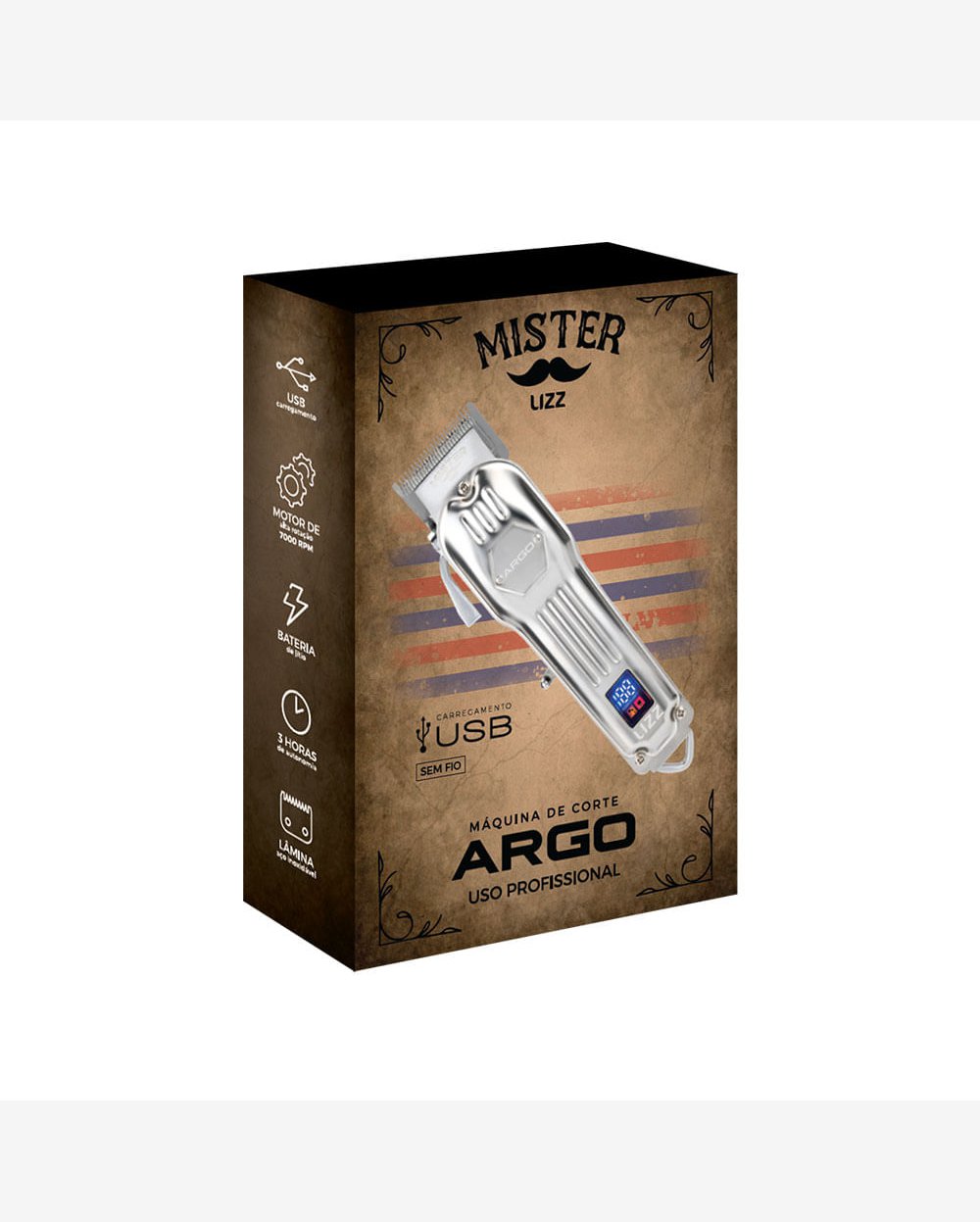 Riachuelo | Máquina de Corte Profissional Argo RPM 7000 - Mister Lizz