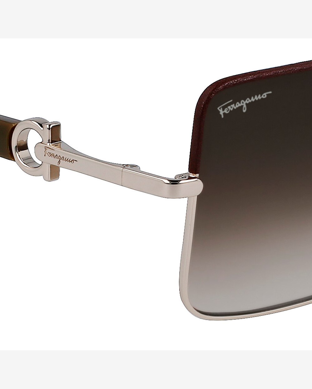 Riachuelo | Óculos de Sol Ferragamo SF302SL 704 - Dourado 60