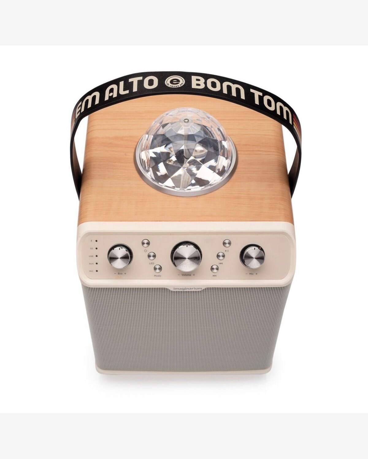 Riachuelo | Karaoke Portatil 2 Mic Alto e Bom Tom