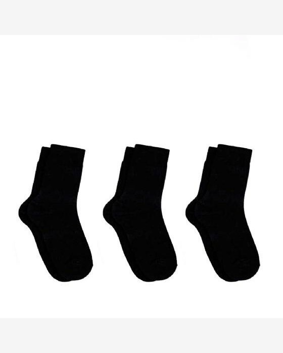 Riachuelo | Meia Lupo Basic Kit com 3 Pares Preto