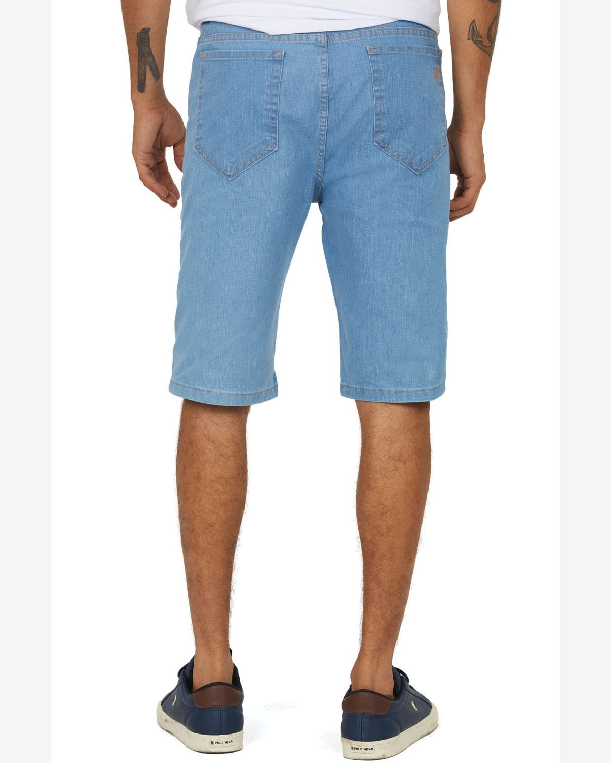 Riachuelo | Bermuda Masculina Jeans Amaciado Polo Wear Jeans Claro