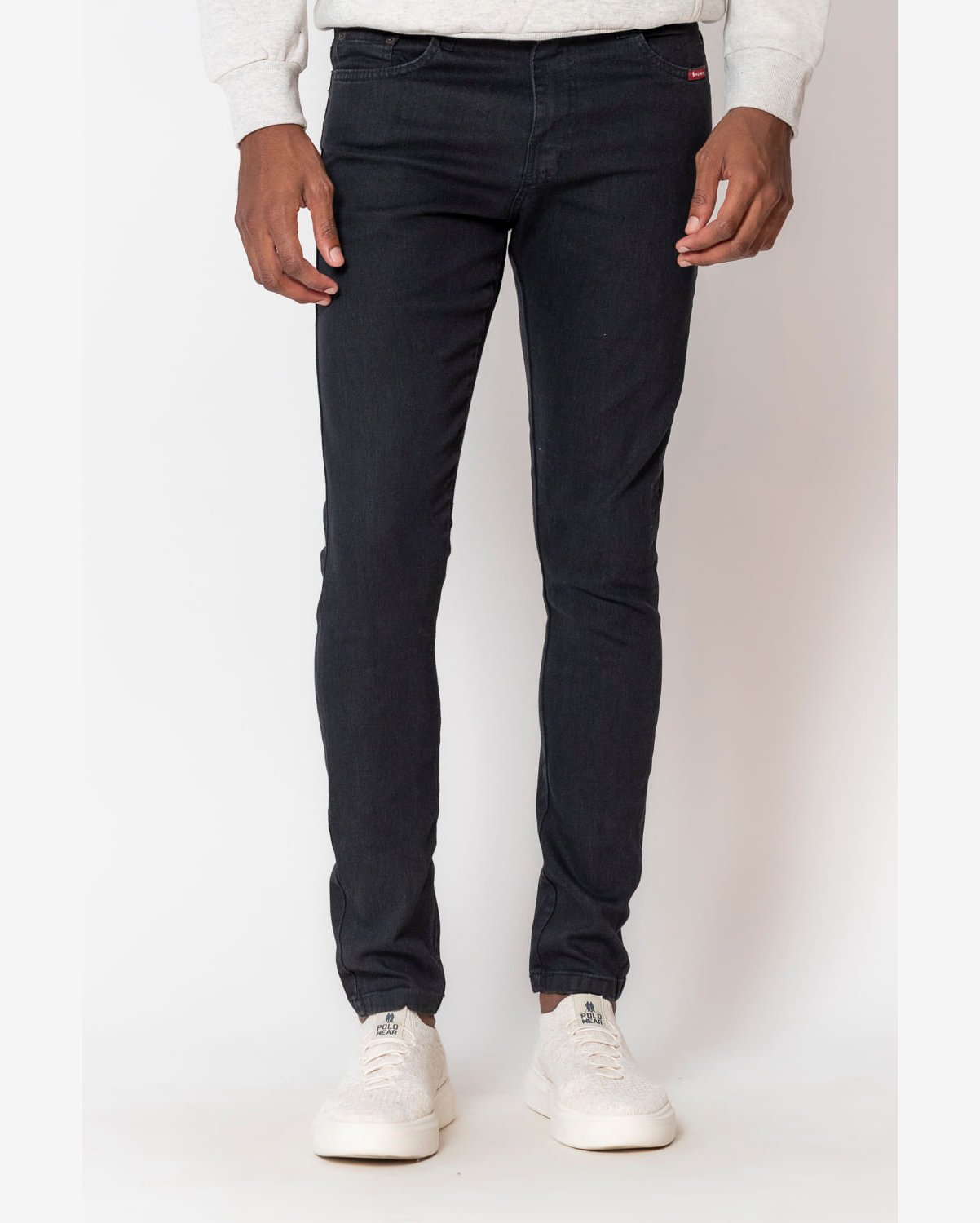 Riachuelo | Calça Masculina Jeans Skinny Beline Black Polo Wear Preto
