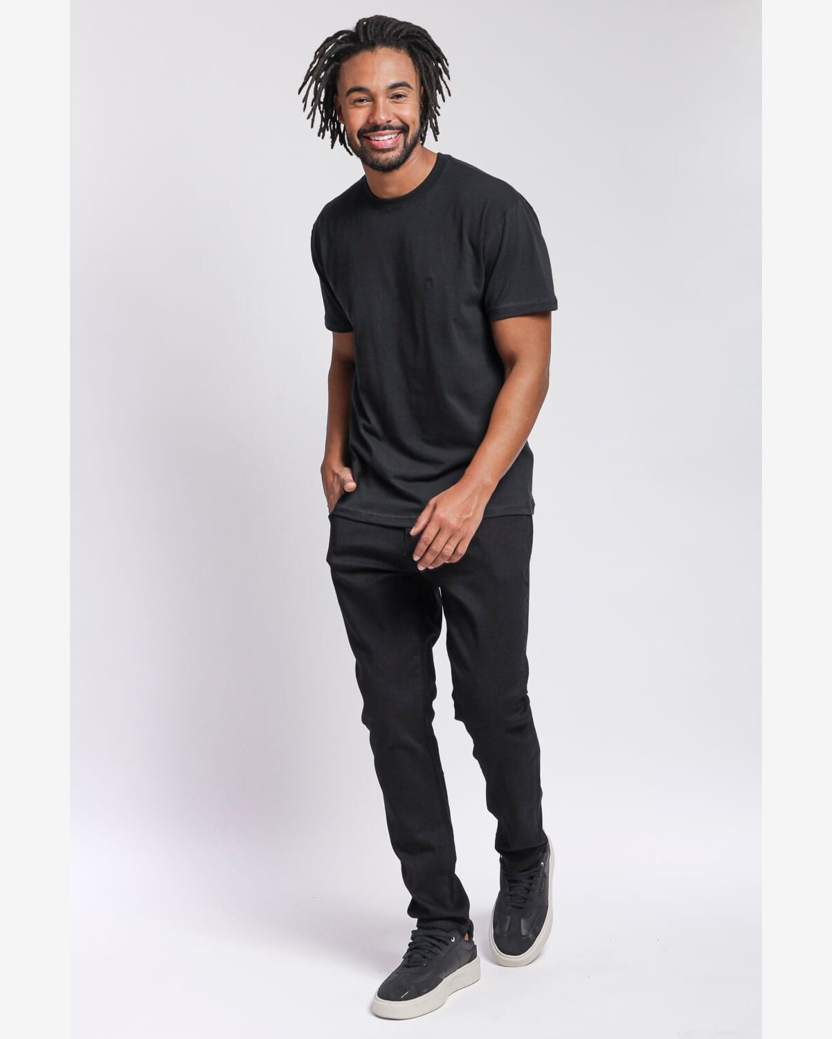 Riachuelo | Calça Masculina Jeans Slim Beline Black Polo Wear Preto