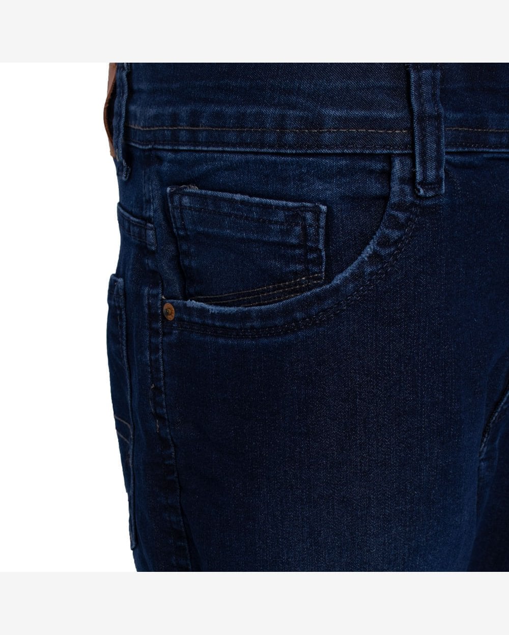 Riachuelo | Calça Jeans Masculina Guitta Rio Modelagem Reta Azul Escuro
