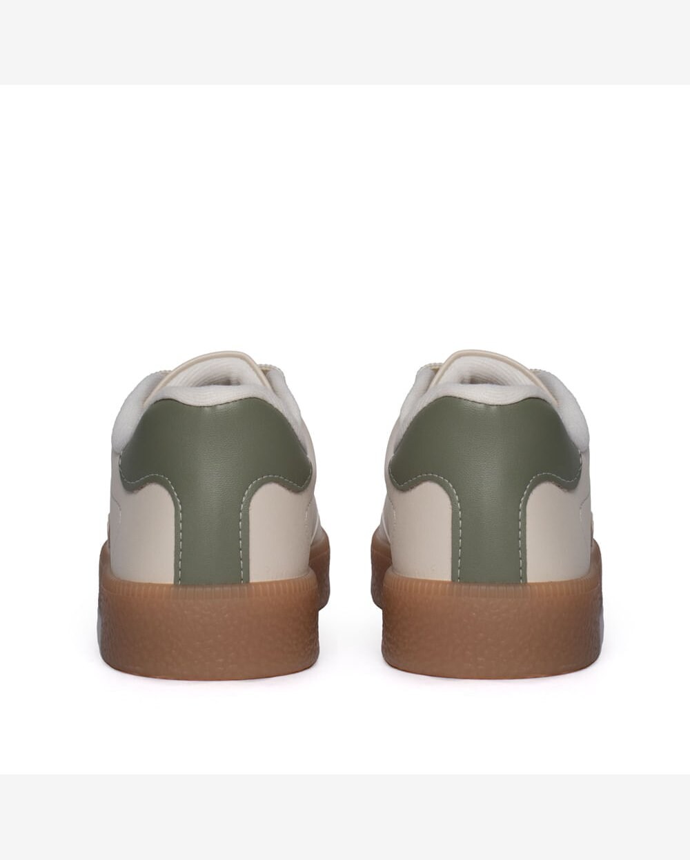 Riachuelo | Tênis Feminino Vizzano Pelica Detalhe Verde Branco Off