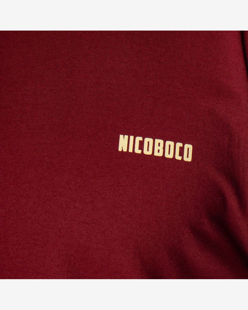 Riachuelo | Camiseta Masculina Nicoboco Logo Frontal Vinho