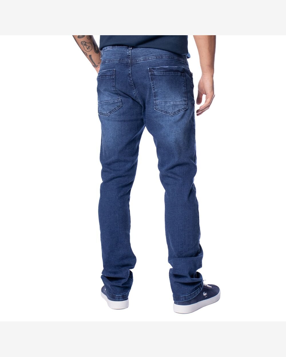 Riachuelo | Calça Jeans Masculina Gangster Modelagem Reta Azul