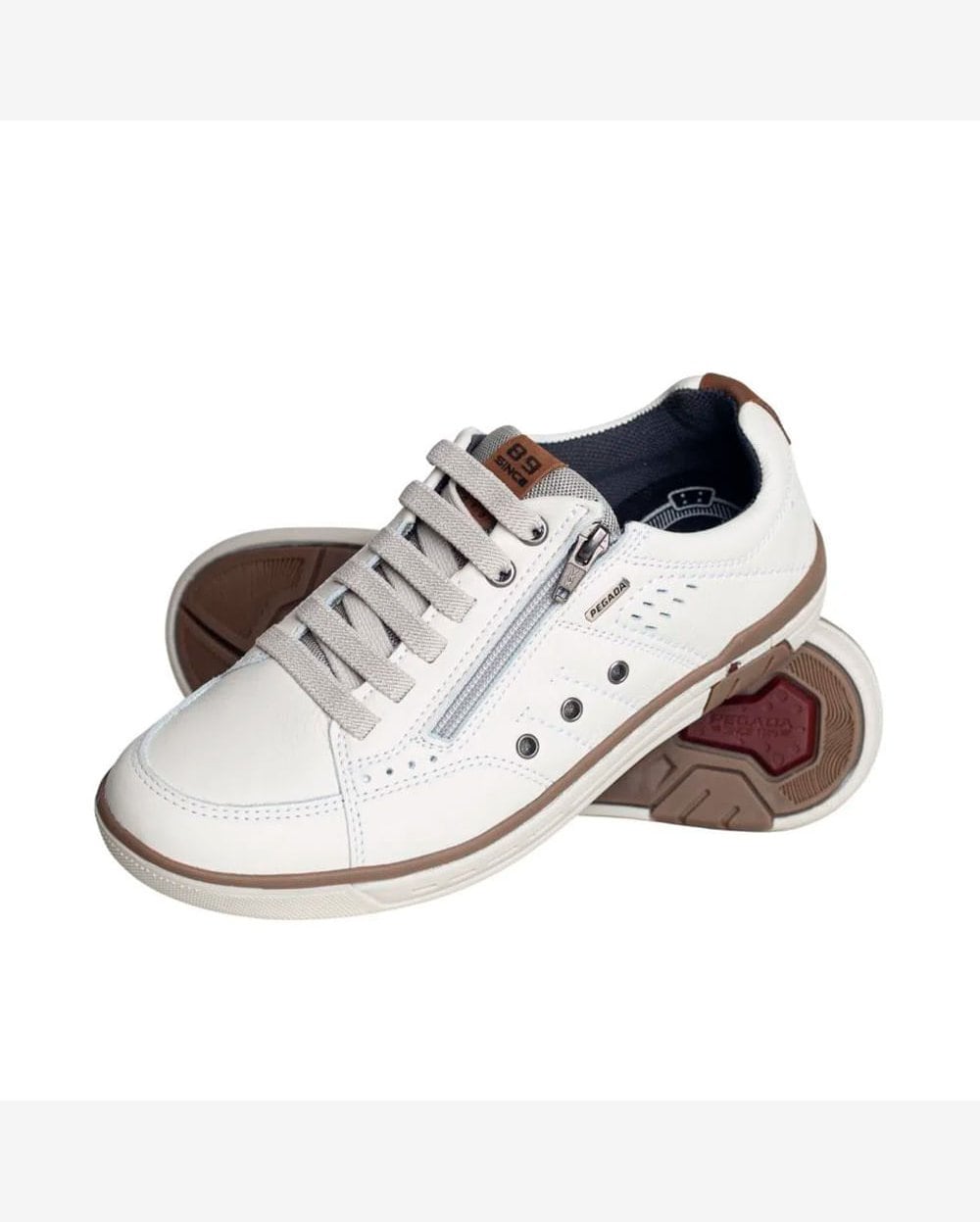 Riachuelo | Sapatênis Masculino Pegada Nature Off White
