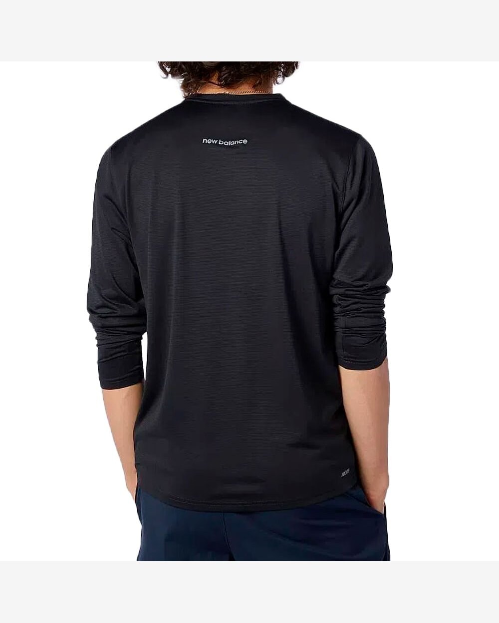 Riachuelo | Camiseta Masculina New Balance Accelerate Logo Manga Longa ...