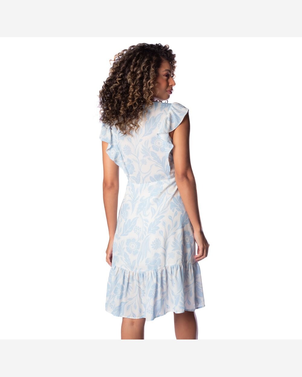 Riachuelo | Vestido Feminino Le Bien Azul Claro