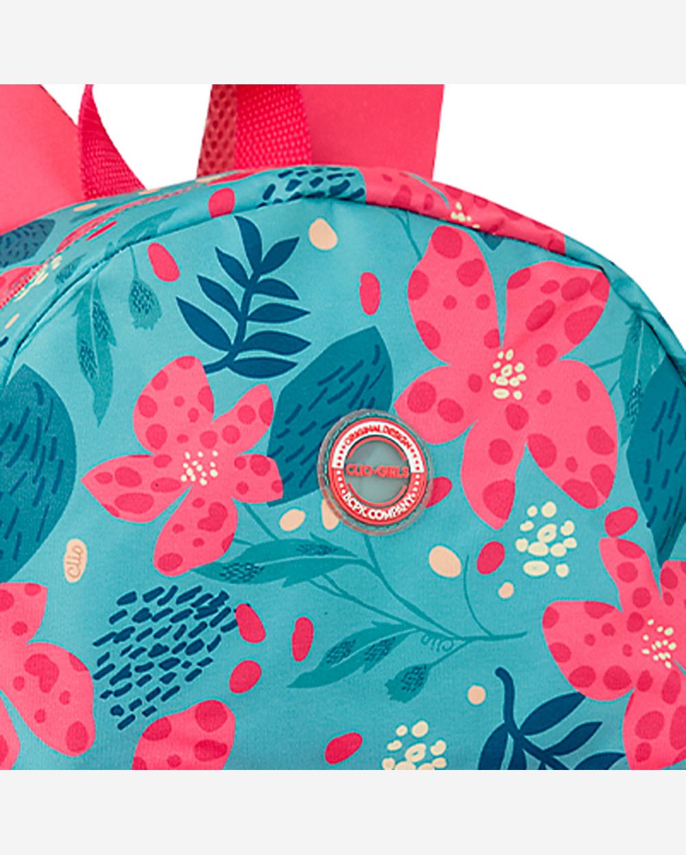 Riachuelo | Mochila Juvenil Clio Style Rosa e Verde