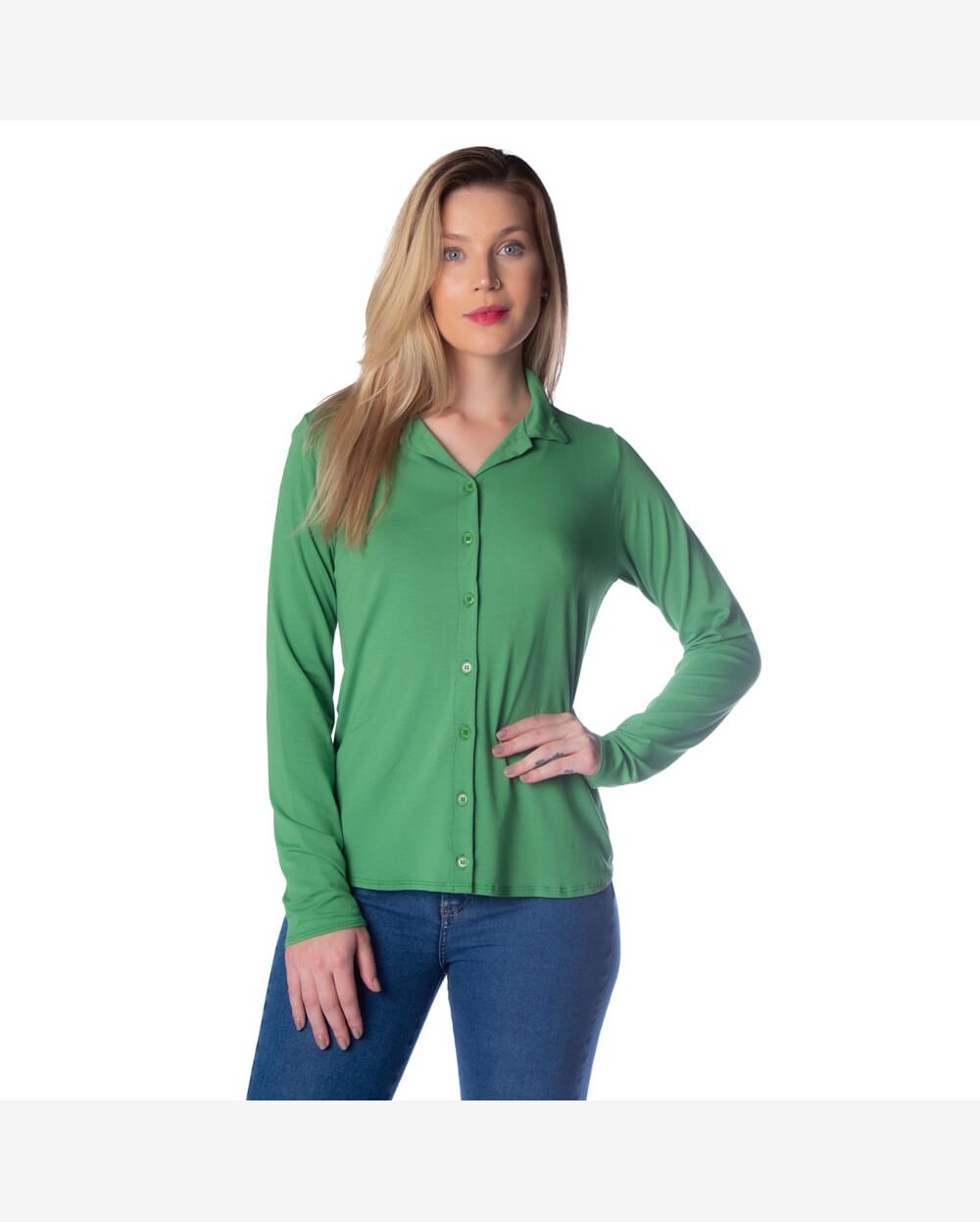 Riachuelo | Camisete Feminina Infinitto Lady Verde