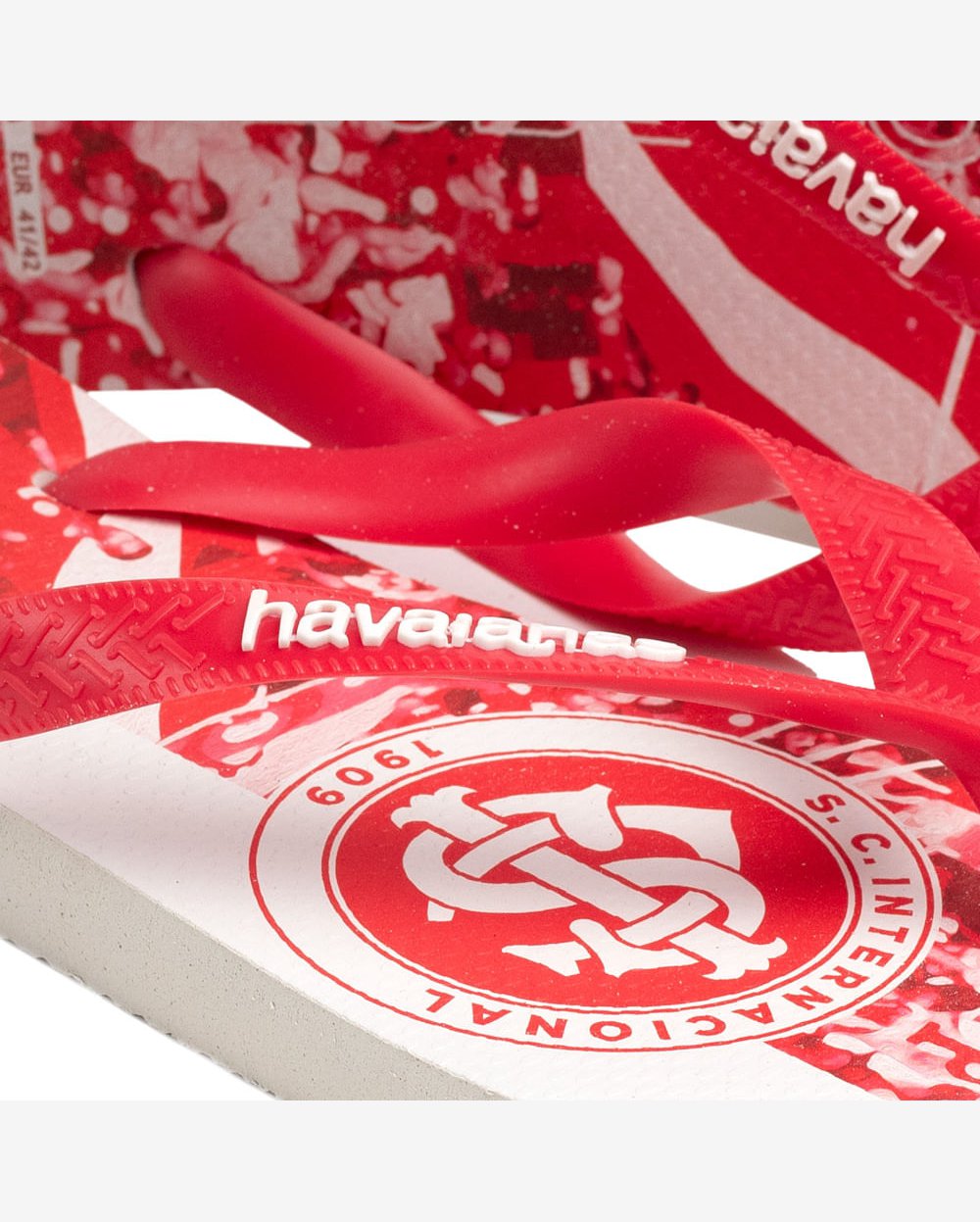 Riachuelo | Chinelo Masculino Havaianas Inter Branco/vermelho