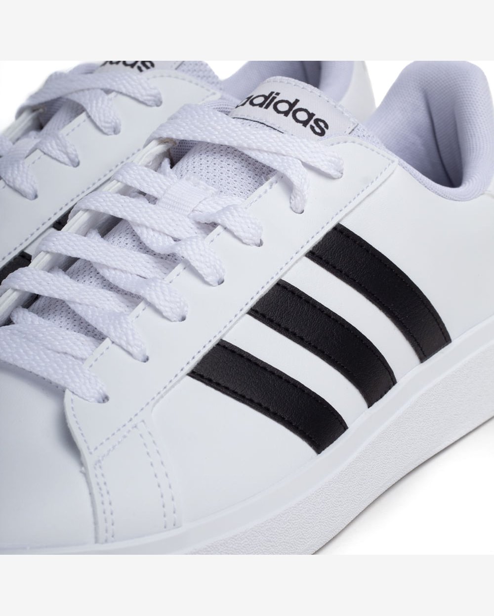 Riachuelo | Tênis Masculino Adidas Grand Court Base 2.0 Branco/preto
