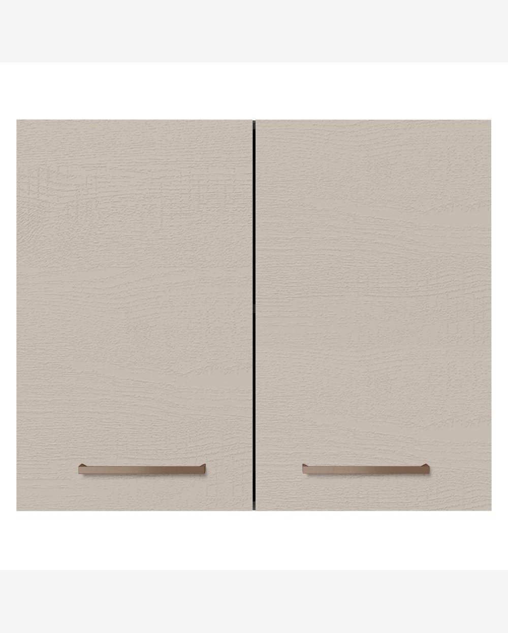 Riachuelo | Armário Aéreo 80 cm 2 Portas Rustic/Crema Agata Madesa