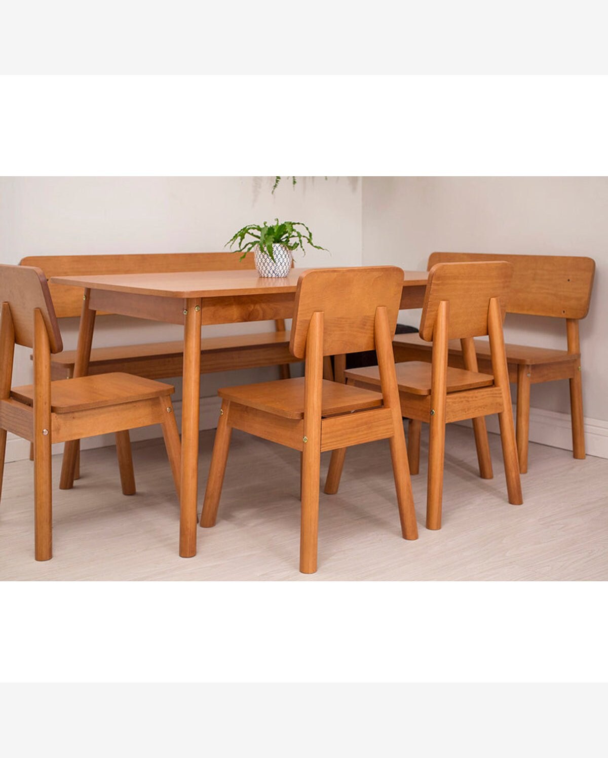 Riachuelo | Cadeira de Madeira Baviera - Nozes