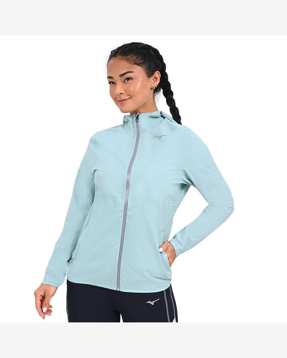 Riachuelo | Jaqueta de Corrida Feminina Mizuno Waterproof 20K