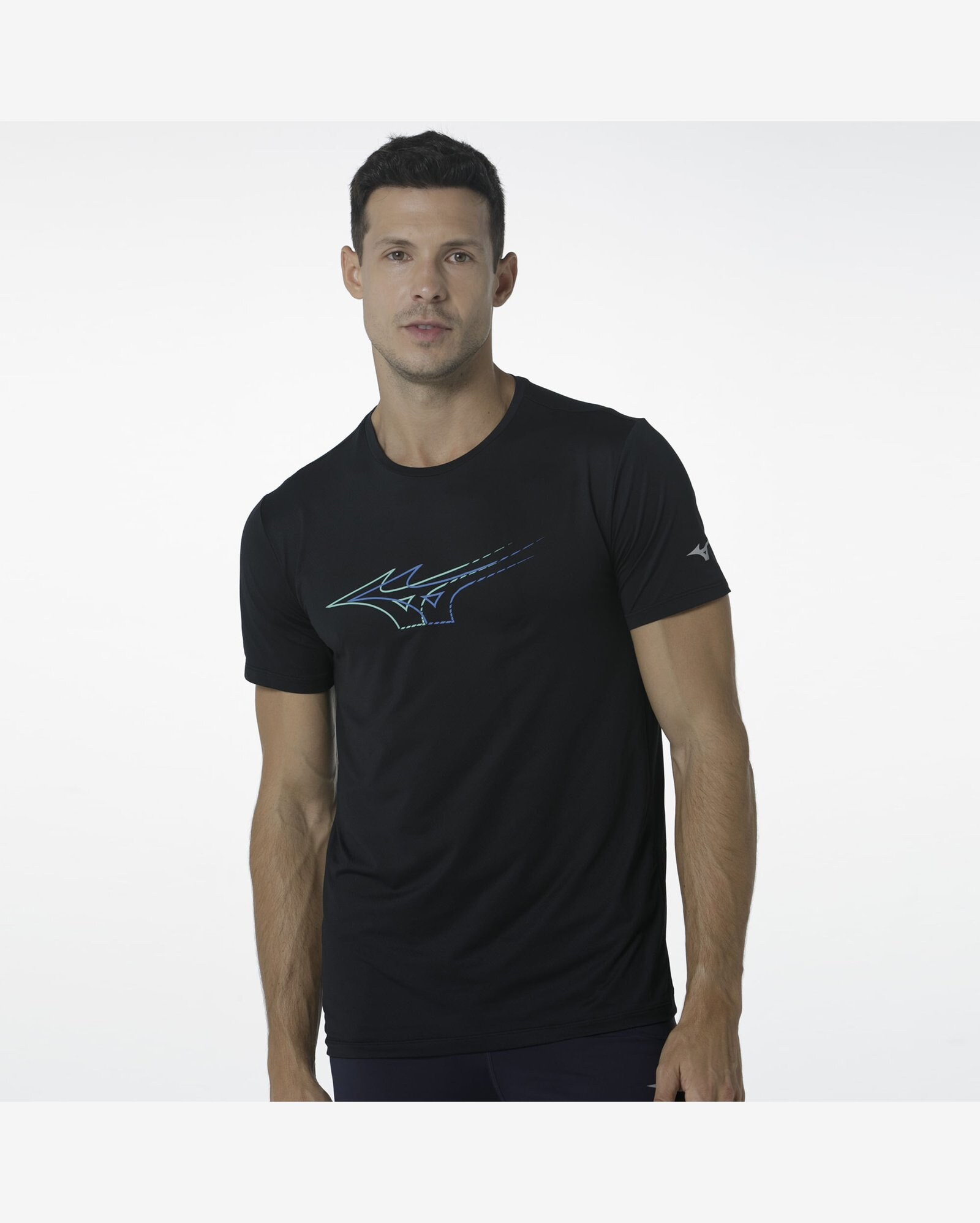 Riachuelo | Camiseta Corrida Mizuno Focus Stamp Masculina