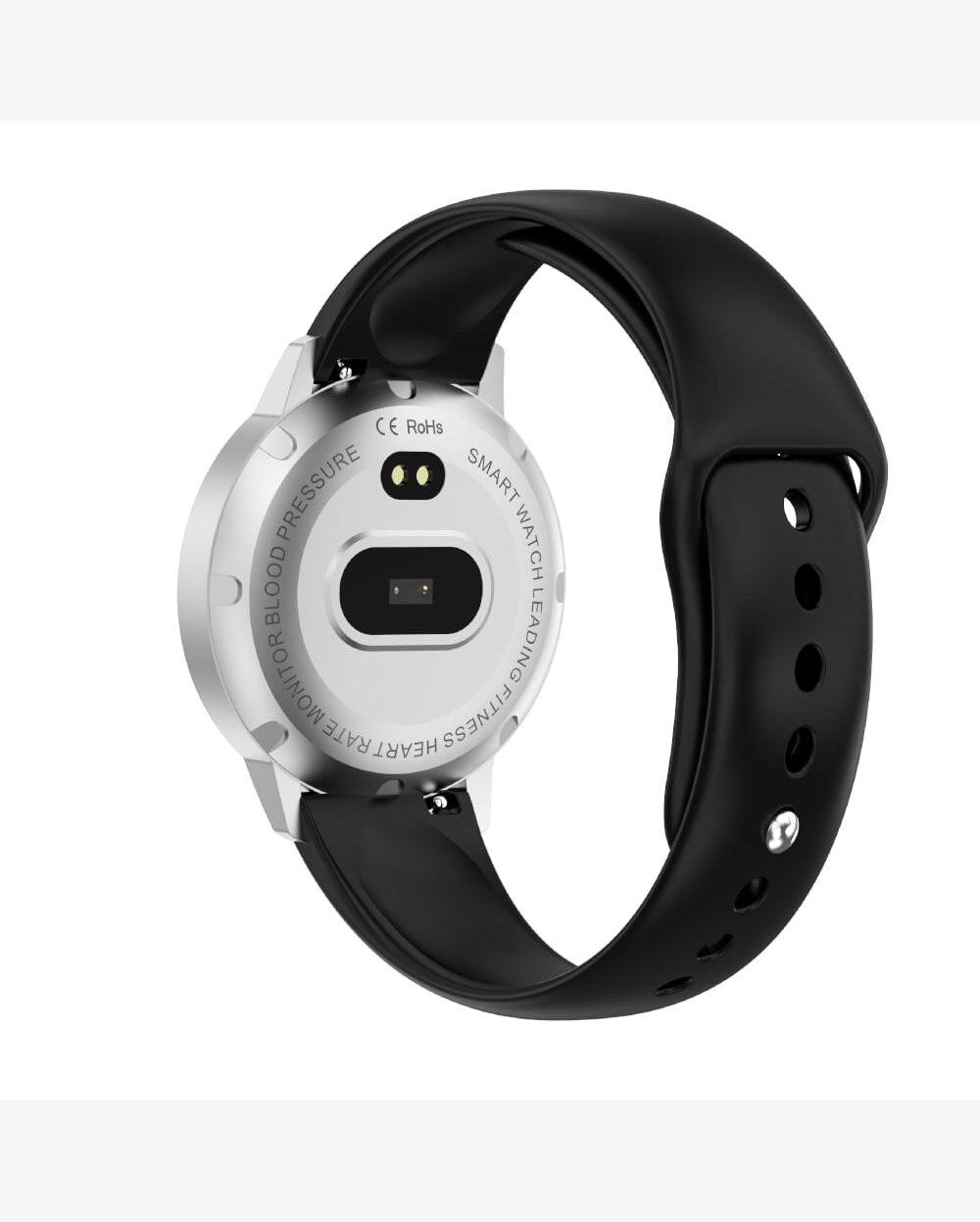 Riachuelo | Relógio Smartwatch Redondo Silicone Preto