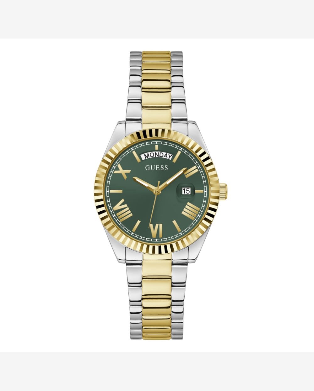 Riachuelo | Relógio Guess Feminino Analógico com Calendário Prata e ...