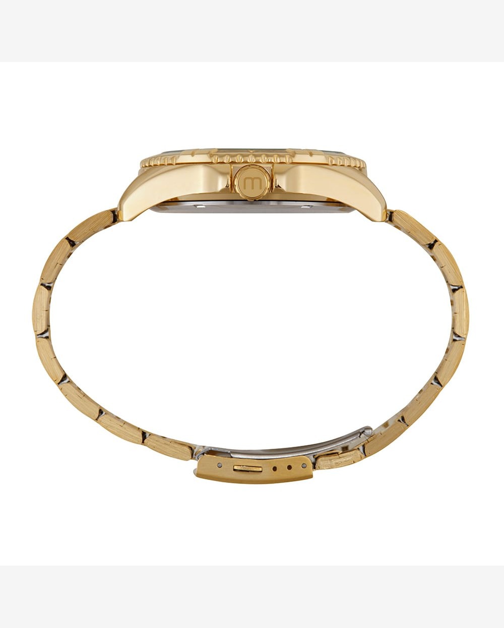 Riachuelo | Kit Relógio Masculino Dourado Casual Com Cantil