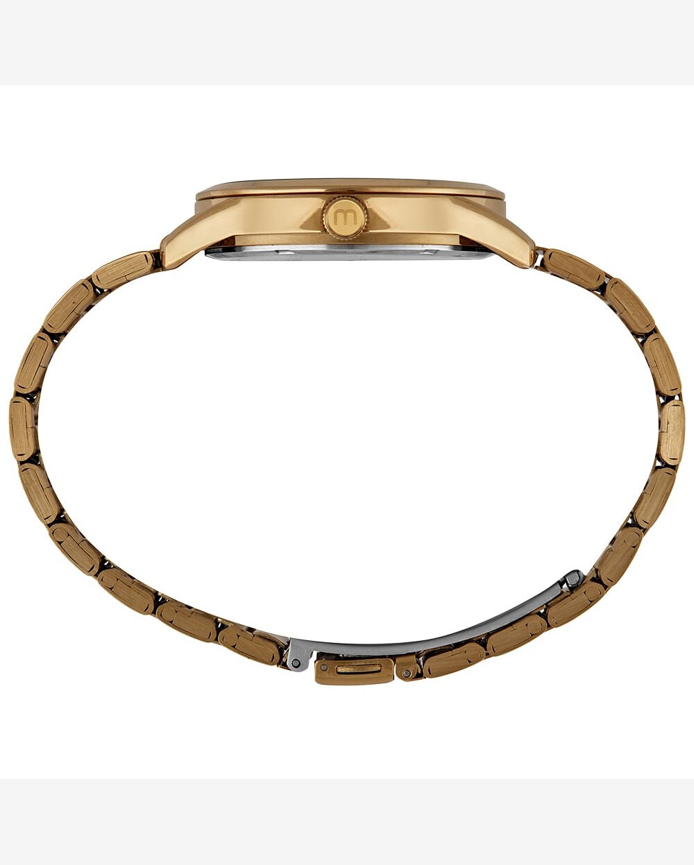 Riachuelo | Relógio Feminino Coração Glitter Dourado