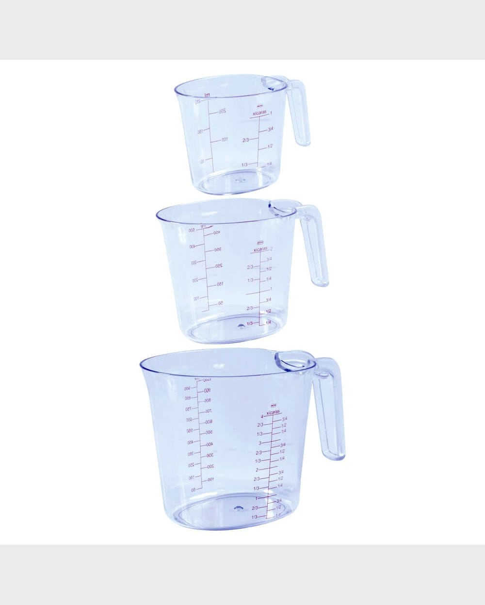 Riachuelo | Conjunto Jarras Medidoras 3 Peças