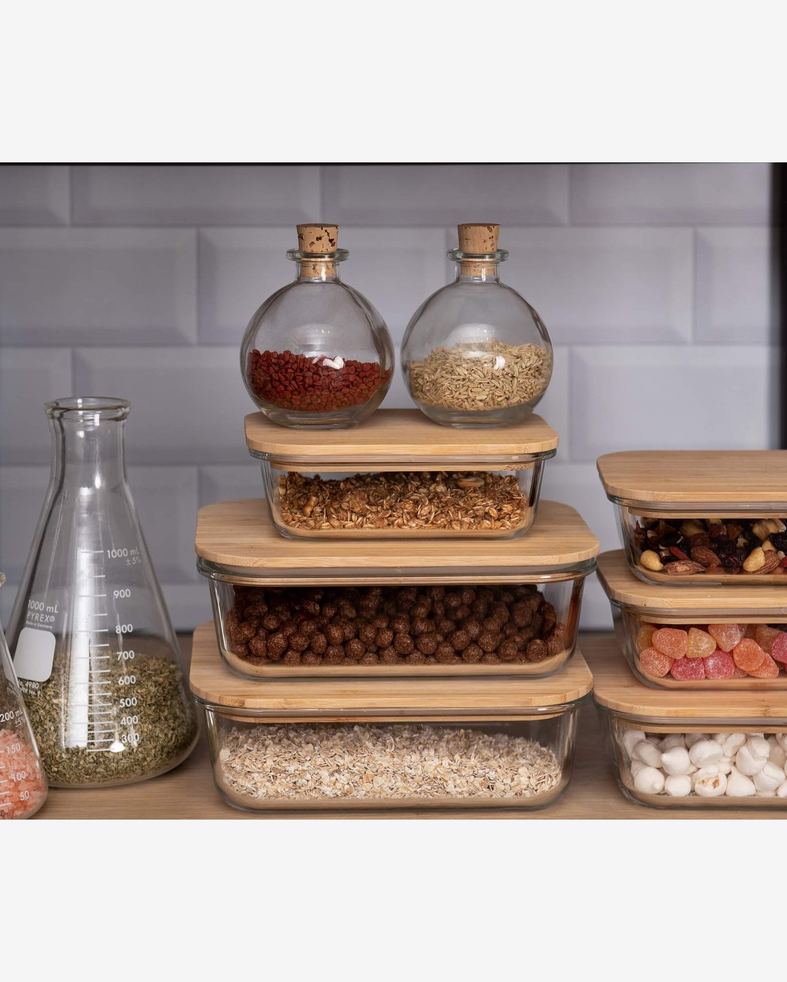 Riachuelo | Pote Hermético Retangular Cuisine 2,2 Litros Spicy