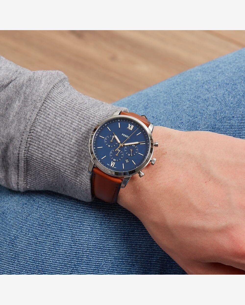 Riachuelo | Relógio Fossil Masculino Neutra Chrono FS5453/0MN