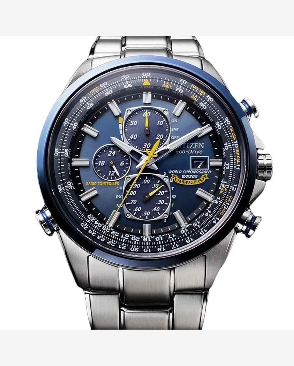 Riachuelo | Relógio Citizen Blue Angels Eco Drive TZ31650F AT8020-54L.