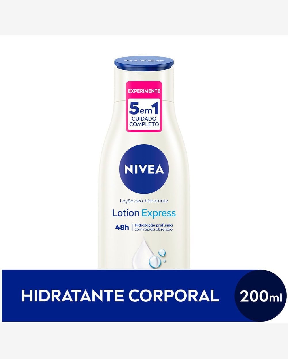 Riachuelo | NIVEA Loção Deo-Hidratante Lotion Express 48h Hidratação ...