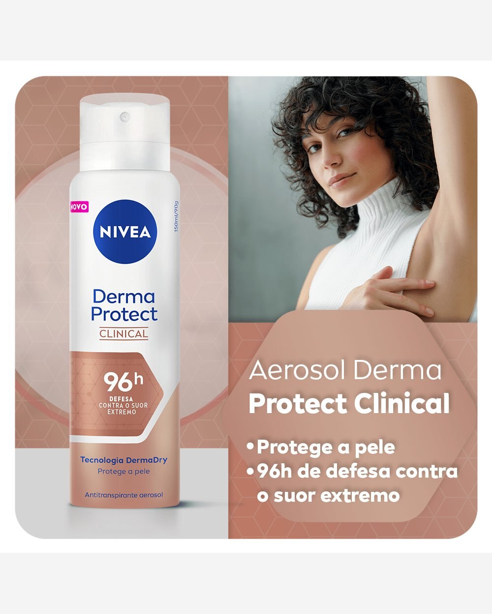Riachuelo | NIVEA Antitranspirante Derma Protect Clinical Feminino 150ml