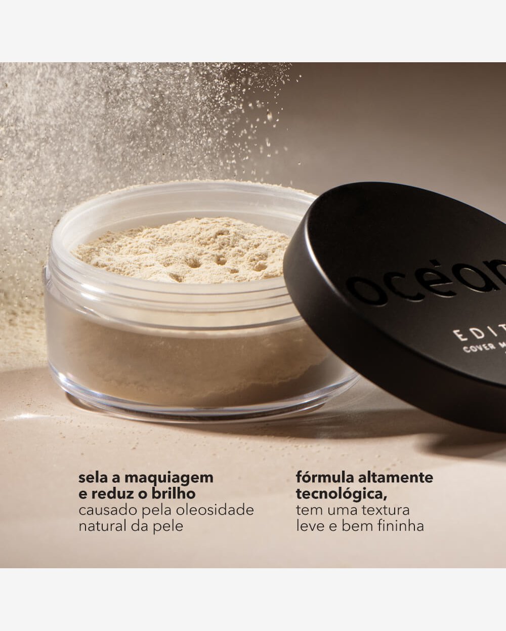 Riachuelo | Kit Pó Solto + Mini Esponja Océane Edition (2 Produtos)