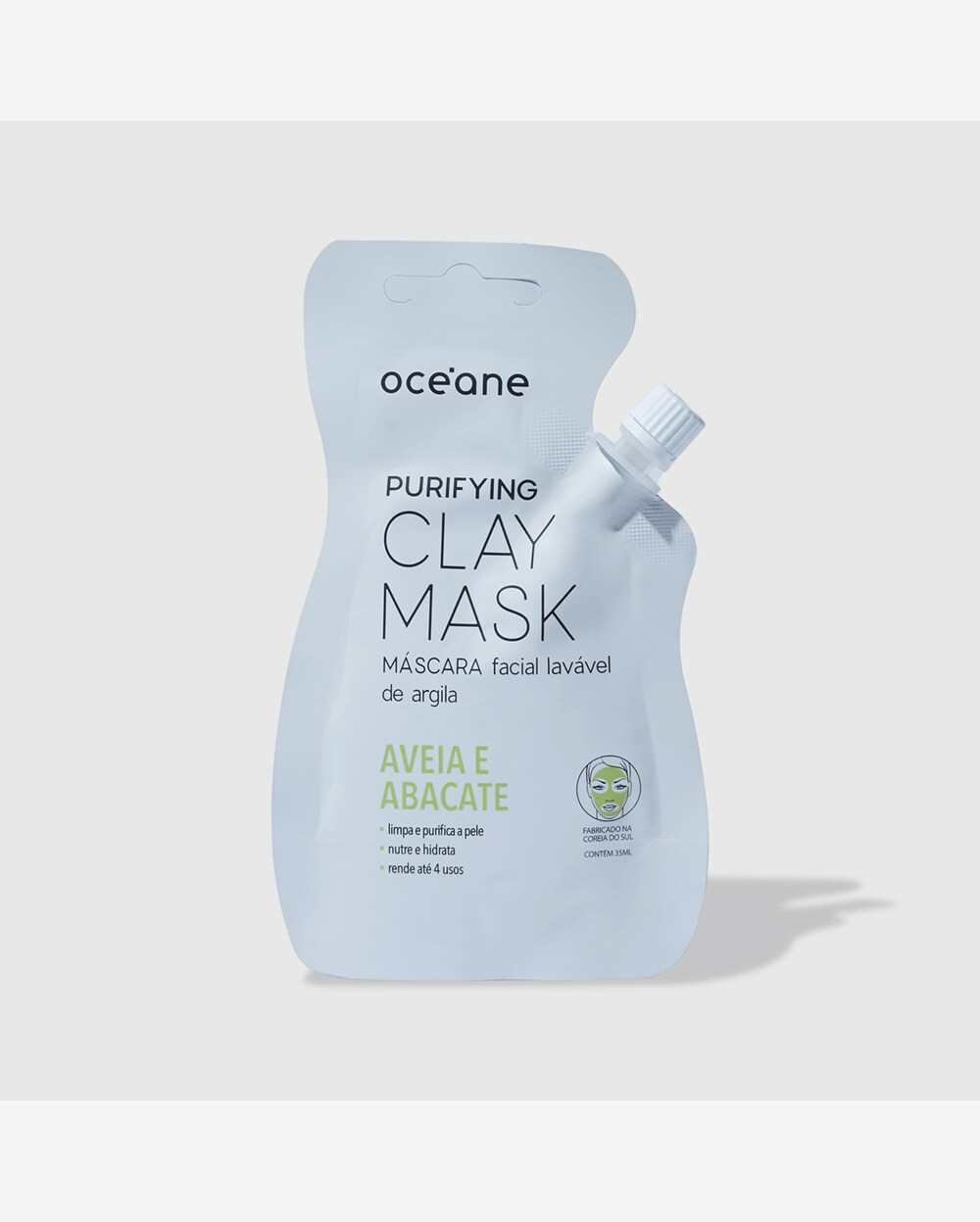 Riachuelo | Máscara Facial de Argila 4 Usos - Purifying Clay Mask 35ml